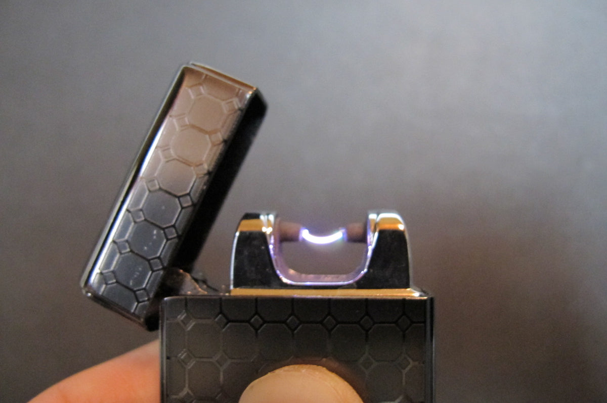 Spark Lighter - Electric Lighter USB Rechargeable Electrical Spark Cig ...
